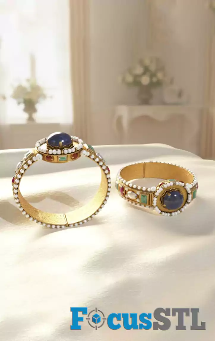 200 Jewelry STL Files 3D Print Files 3D Modles Bundle